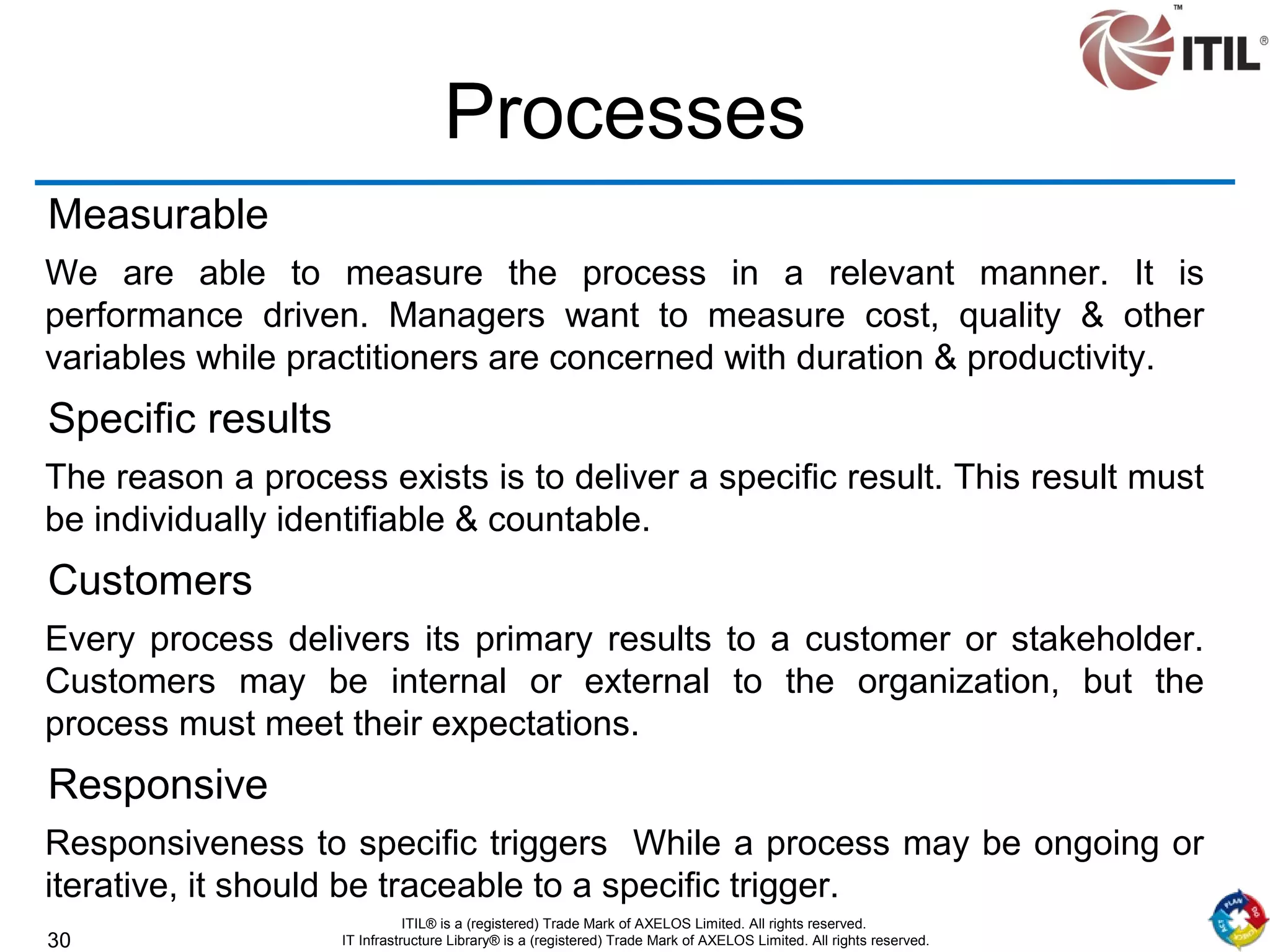 ITIL summary | PPT