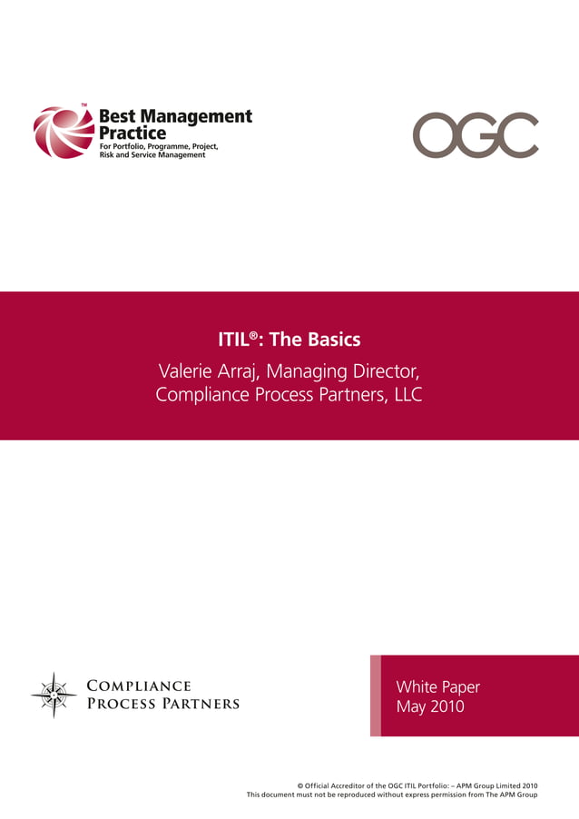 Itil the basics | PDF