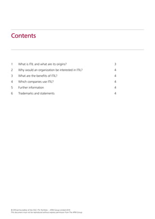 Itil the basics | PDF