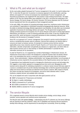 Itil the basics | PDF