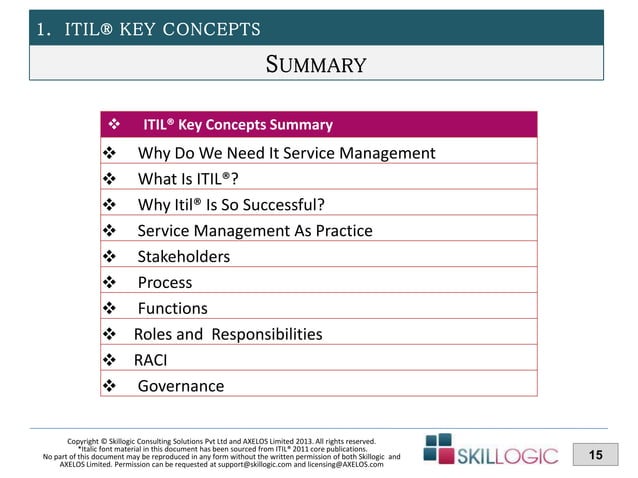 ITIL Training Module 1 Service Management Part 2 | PPT