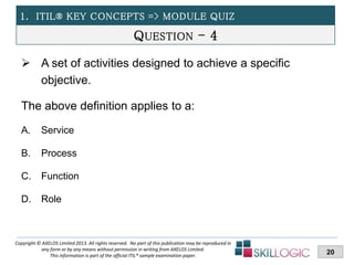 ITIL Training Module 1 Service Management Part 2 | PPT