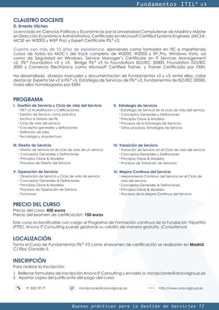 Curso Fundamentos Itil V3 Pdf