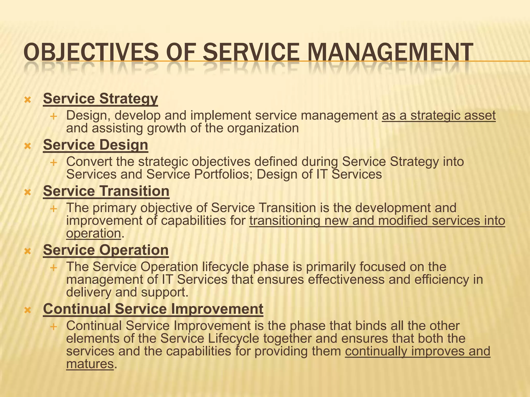 ITIL® v3 Overview | PPT