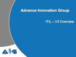 ITIL V3 Overview | PPT
