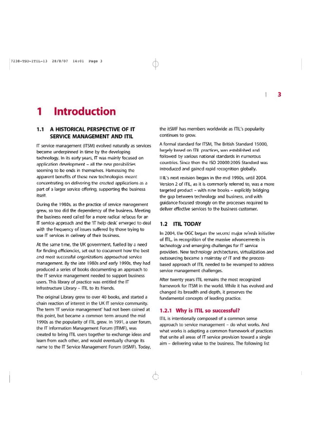 ITIL V3 Study Guide | PDF