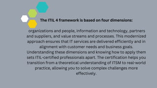 From Theory to Practice: How ITIL 4 Certification Boosts Your IT Career | PPT