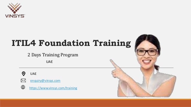 ITIL4 Foundation Training in Dubai- Vinsys | PPTX