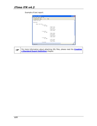 iTime - Time and Attendance Manual | PDF