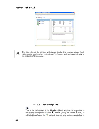 iTime - Time and Attendance Manual | PDF