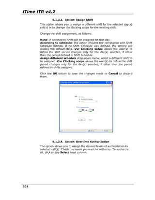 iTime - Time and Attendance Manual | PDF