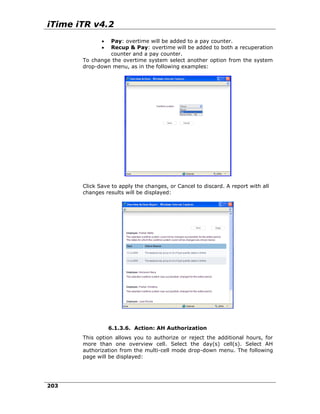 iTime - Time and Attendance Manual | PDF