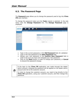 iTime - Time and Attendance Manual | PDF