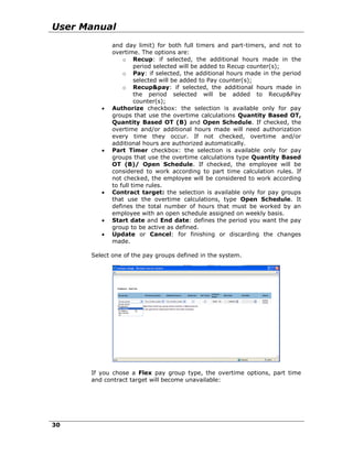 iTime - Time and Attendance Manual | PDF
