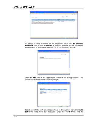 iTime - Time and Attendance Manual | PDF