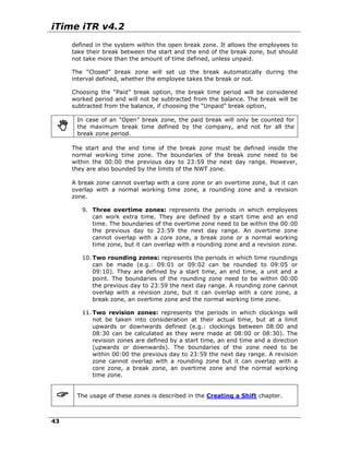 iTime - Time and Attendance Manual | PDF