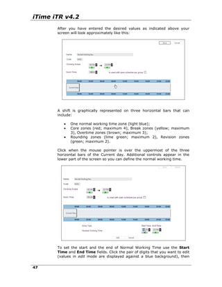 iTime - Time and Attendance Manual | PDF