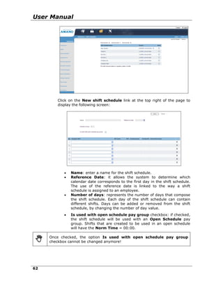 iTime - Time and Attendance Manual | PDF
