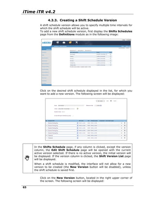 iTime - Time and Attendance Manual | PDF