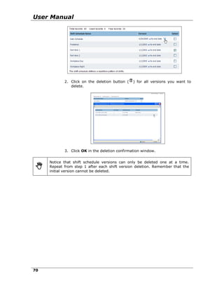 iTime - Time and Attendance Manual | PDF
