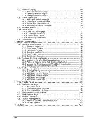 iTime - Time and Attendance Manual | PDF