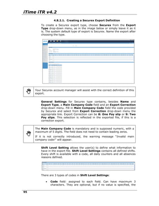 iTime - Time and Attendance Manual | PDF