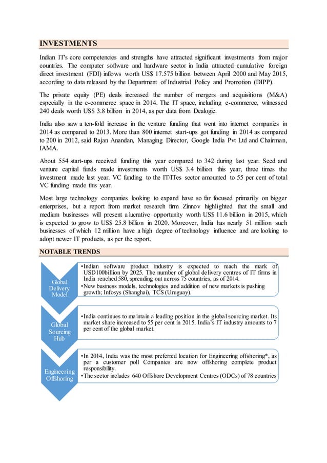 IT Industry overview | PDF