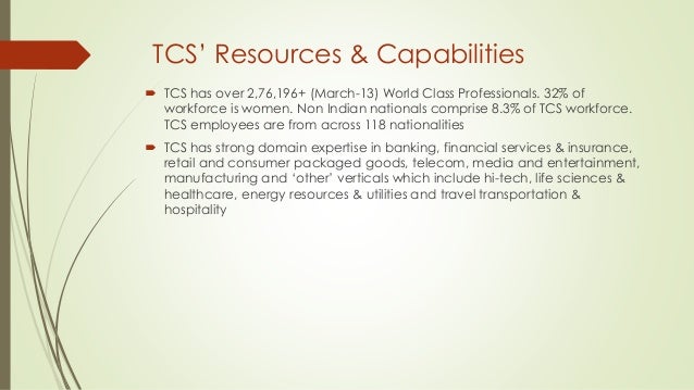 It industry & tcs strategic analysis