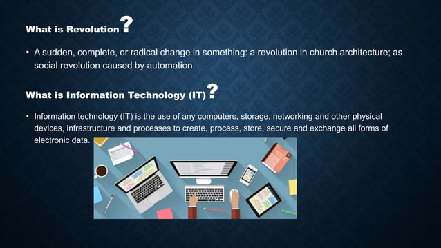 Revolution of IT in Education | PPT