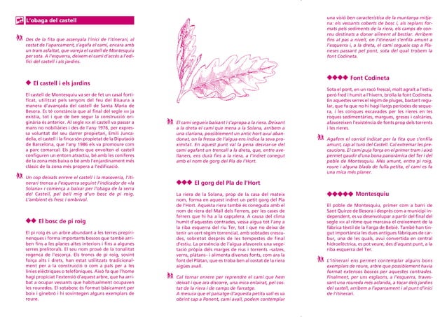 Itinerari l'obaga del castell | PPT