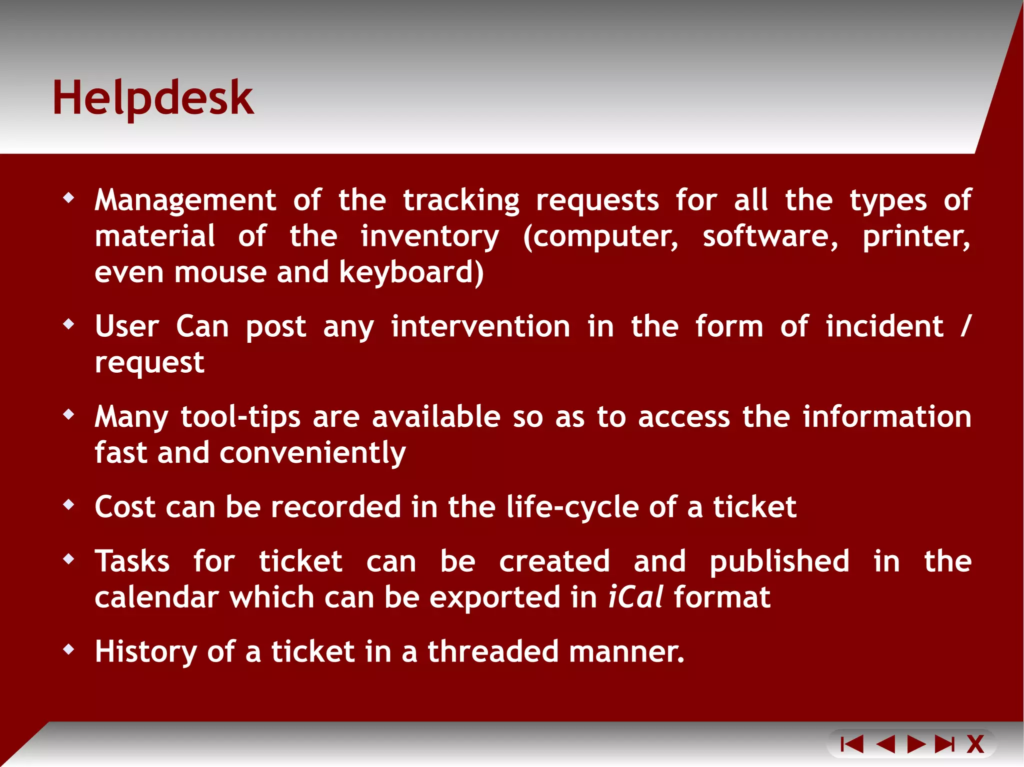 ITInfo -- IT Inventory & Asset Management System with Helpdesk | PPT ...