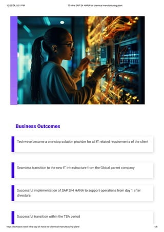IT Infra SAP S4 HANA for chemical manufacturing plant.pdf