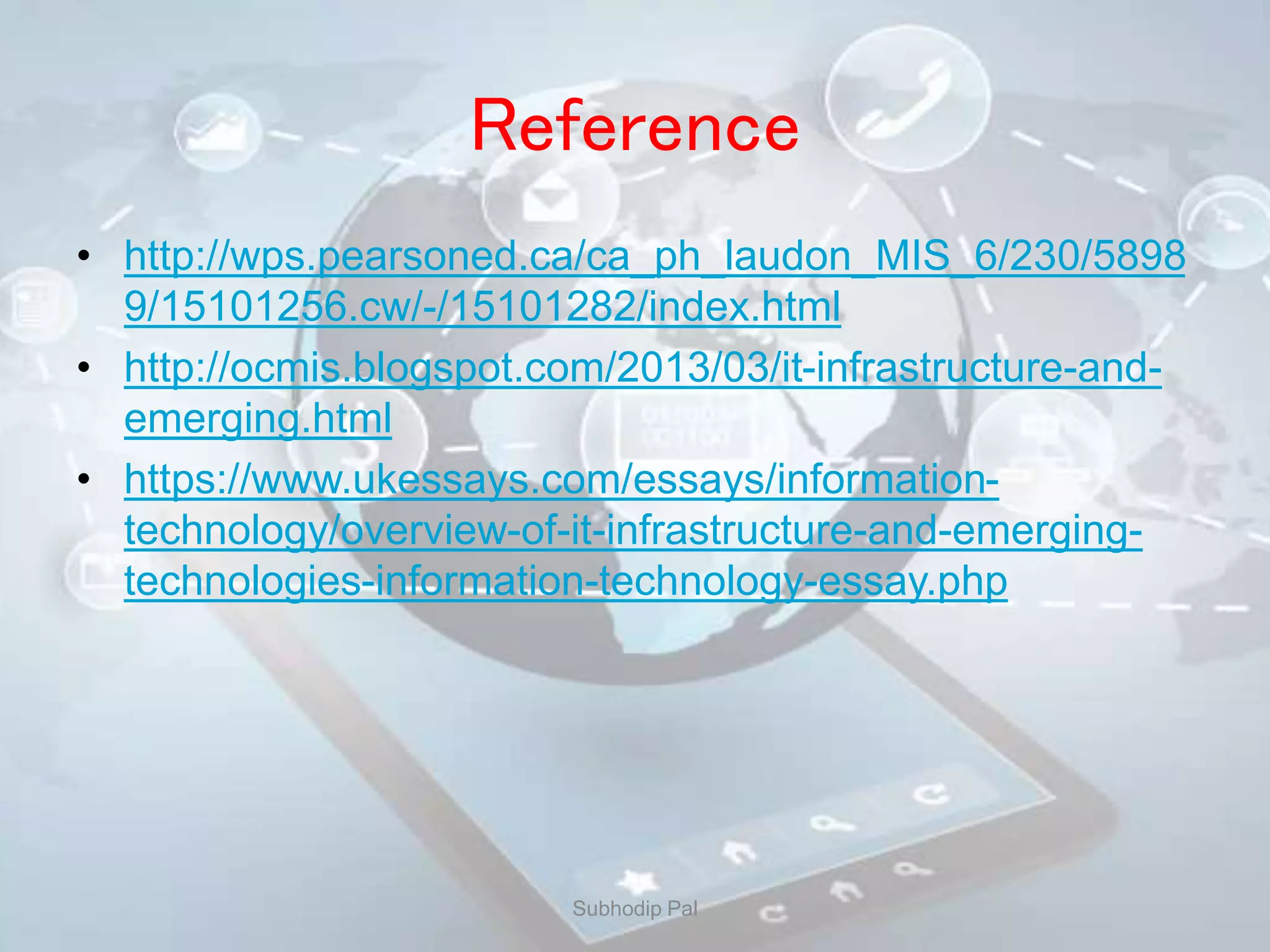 It infrastructure and emerging technologies | PDF | Cloud Computing | Internet