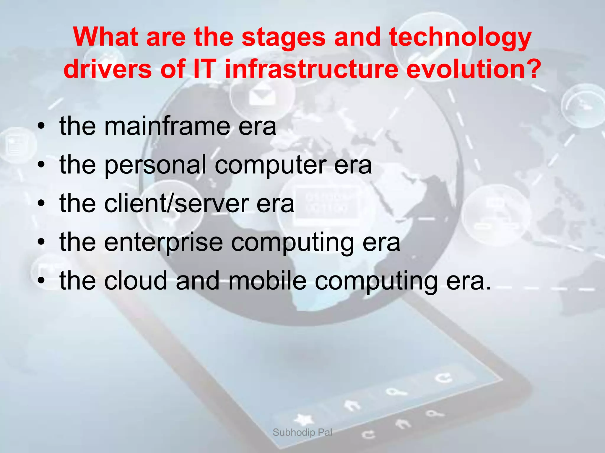 It infrastructure and emerging technologies | PDF | Cloud Computing | Internet