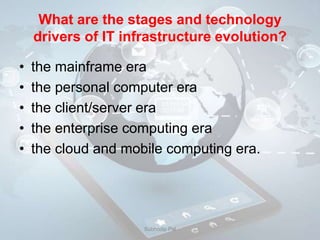 It infrastructure and emerging technologies | PDF