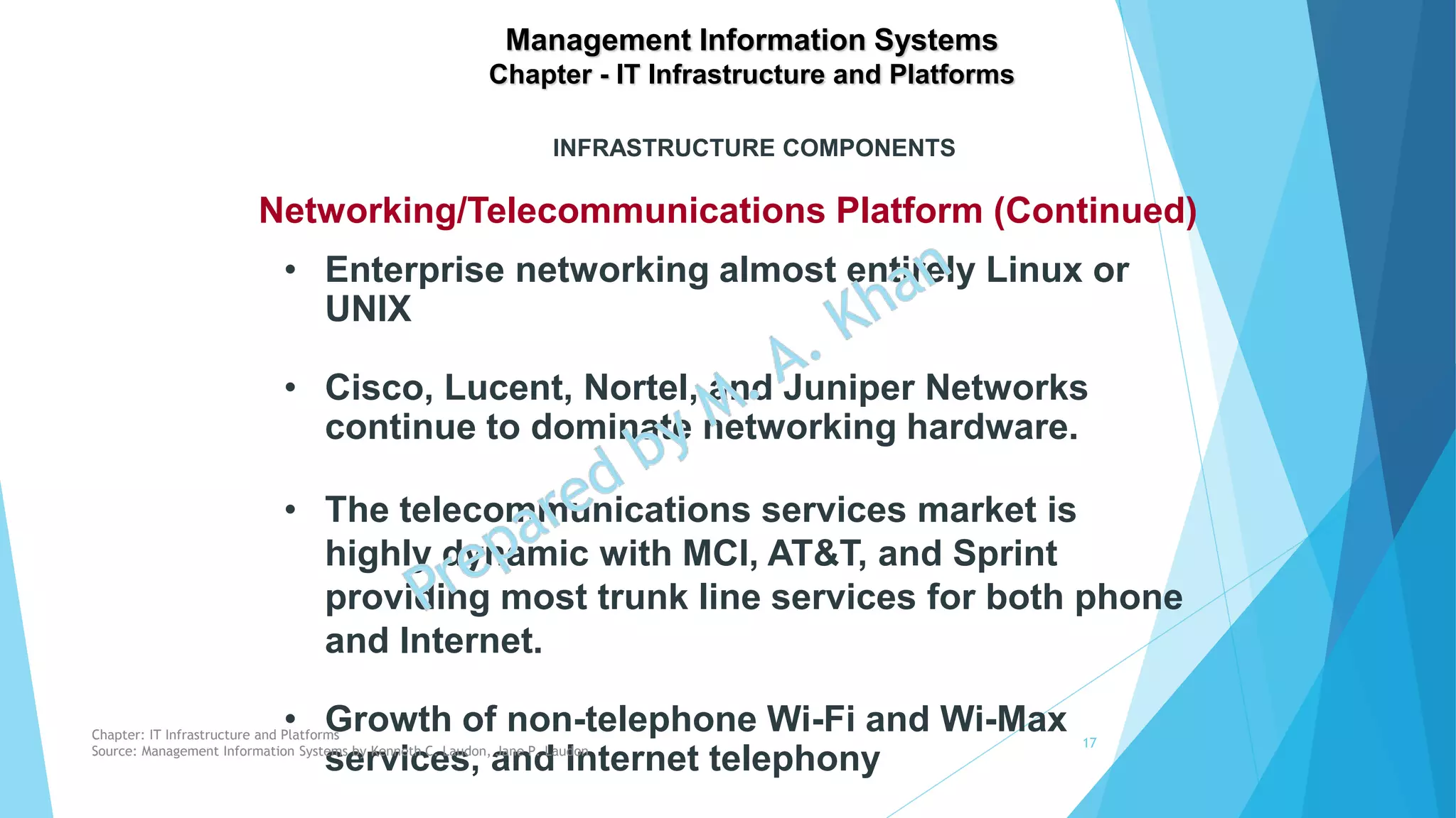 IT infrastructure and platforms | PPTX