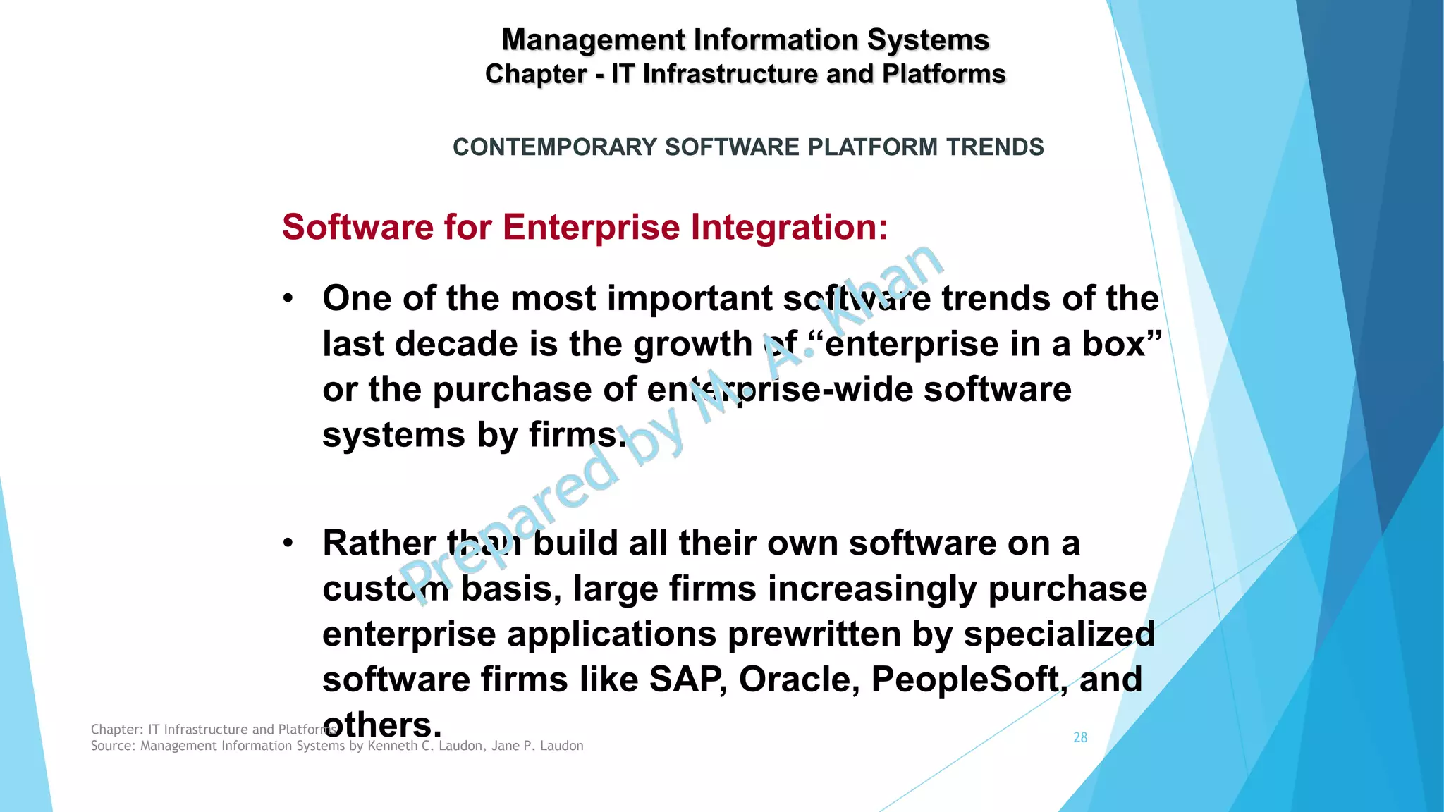 IT infrastructure and platforms | PPTX