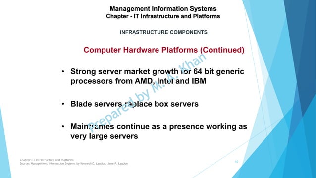 IT infrastructure and platforms | PPTX | Operating Systems | Computer Software and Applications