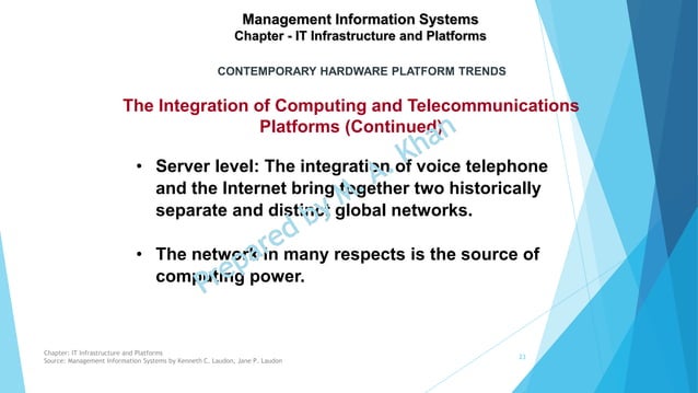 IT infrastructure and platforms | PPTX | Operating Systems | Computer Software and Applications