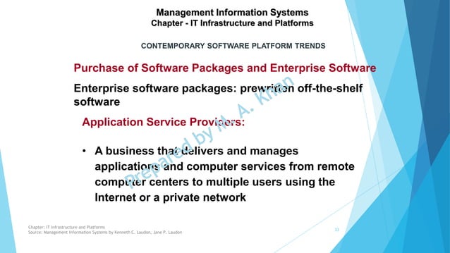 IT infrastructure and platforms | PPTX | Operating Systems | Computer Software and Applications