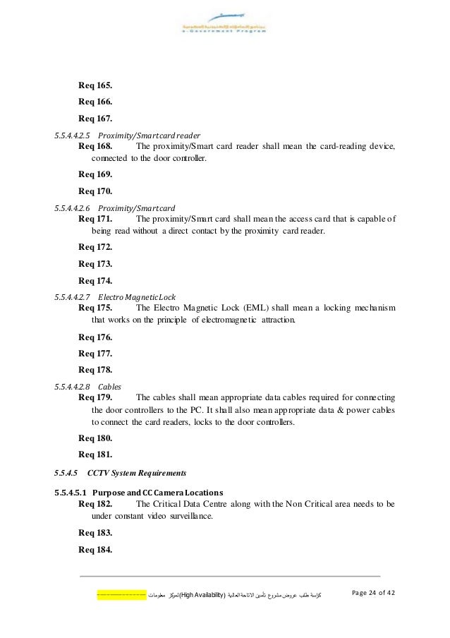 It infrastructure enhancement rfp template