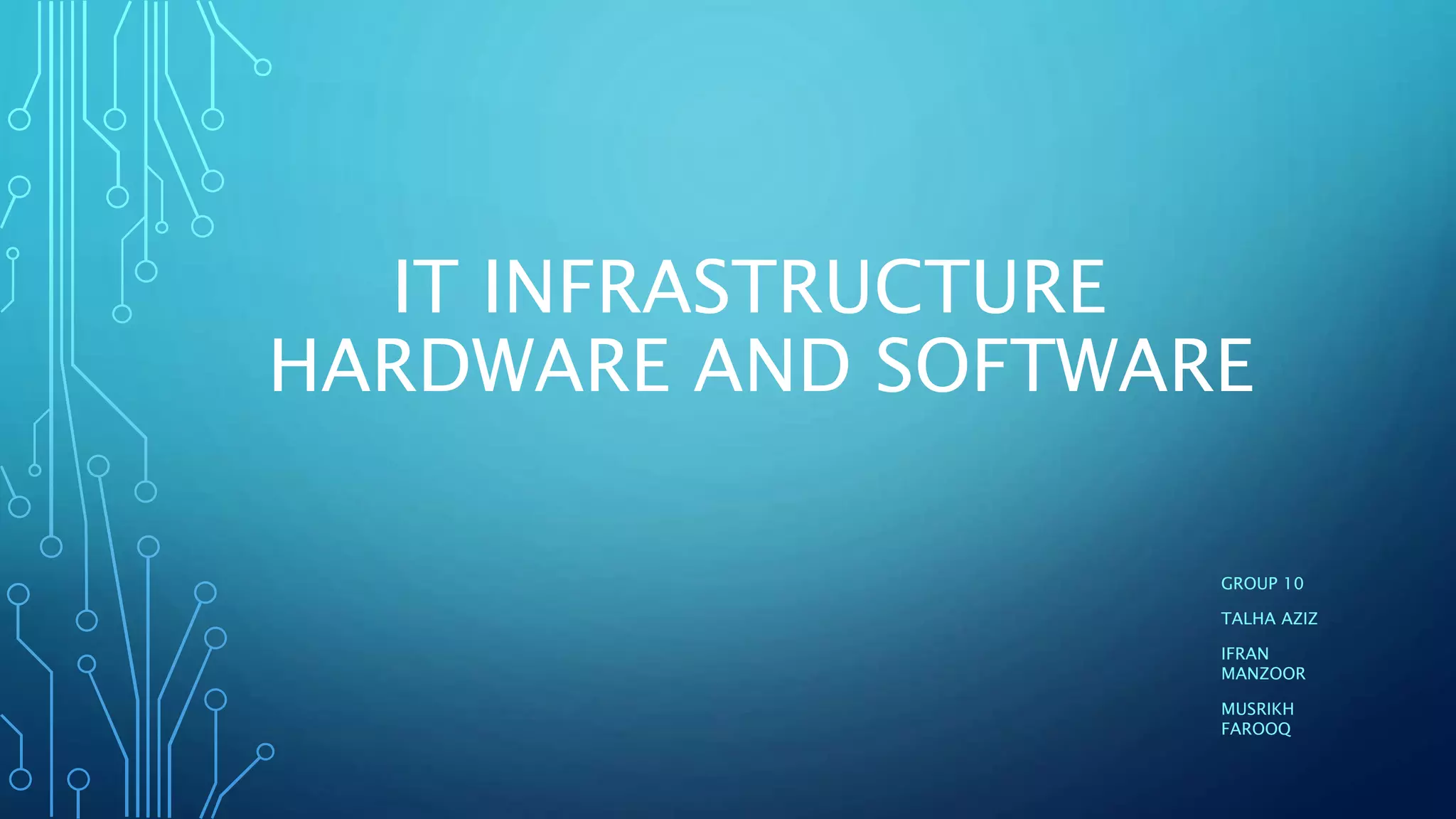 It Infrastructure Hardware Pptx