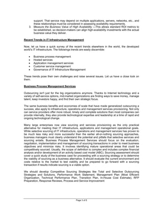 It infrastructure management | PDF