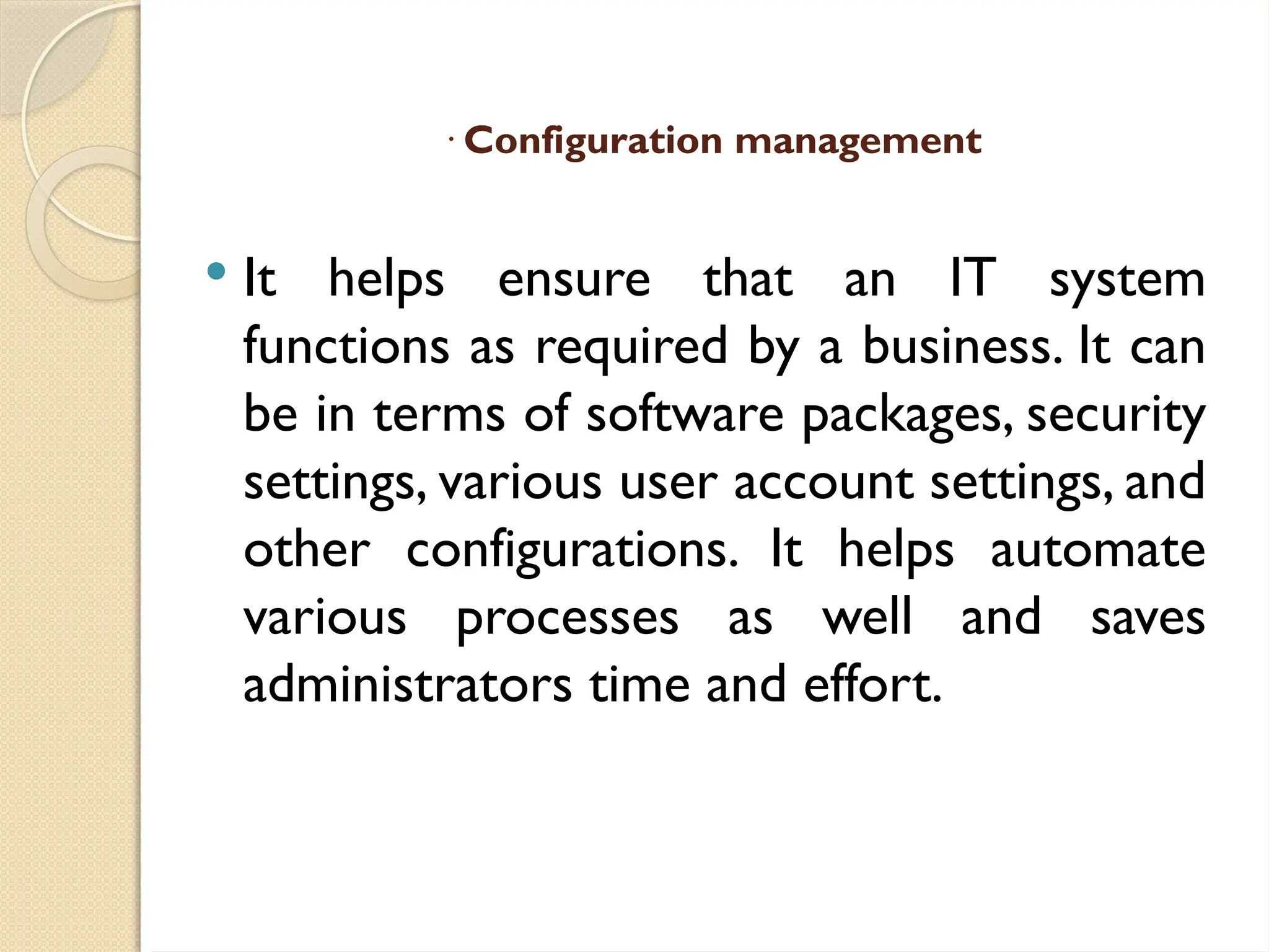 IT infrastructure management at a glance | PPTX