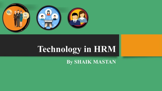 application of IT in HRM FUNCTIONS, EHRM | PPTX | Internet | Computing