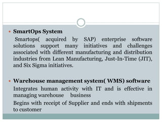 Information Technology in retail industry | PPTX