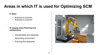 Role of Information technology in supply chain management | PPT