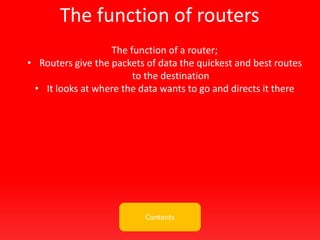 Packets, routers and IPaddressess | PPT