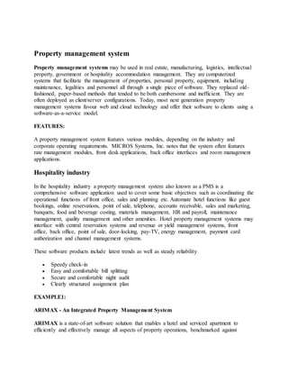 It in tourism & hospitality project | DOCX | Hospitality Industry ...