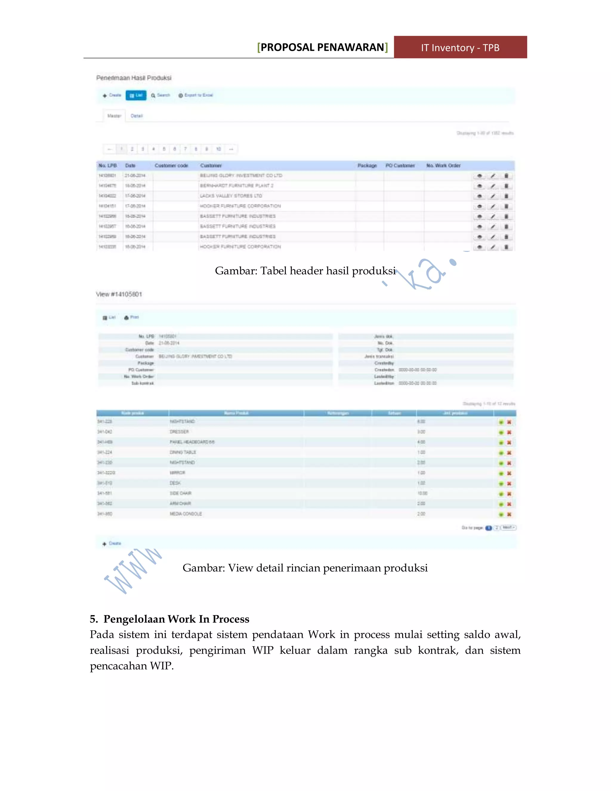 IT Inventory Kawasan Berikat | PDF